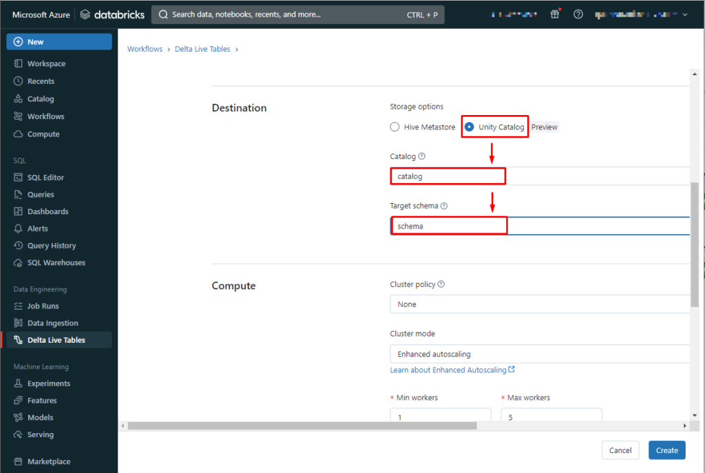 【Azure Databricks】Delta Live Tablesのパイプラインを作成してみよう | Azure導入支援デスク