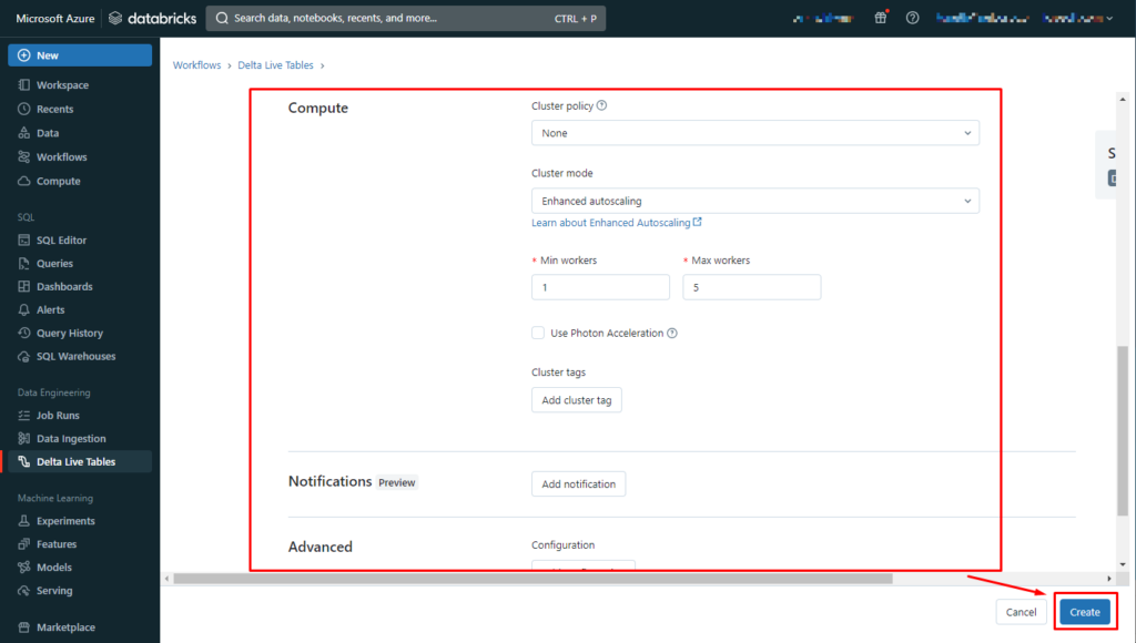 【Azure Databricks】Delta Live Tablesのパイプラインを作成してみよう | Azure導入支援デスク