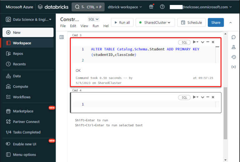 【Azure Databricks】主キーと外部キーの設定方法 | Azure導入支援デスク