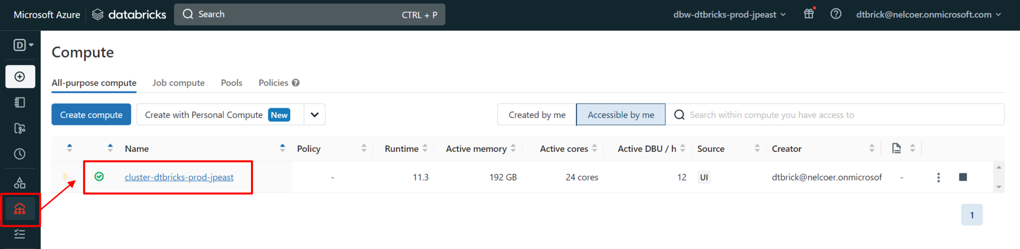 stop_cluster | Azure導入支援デスク